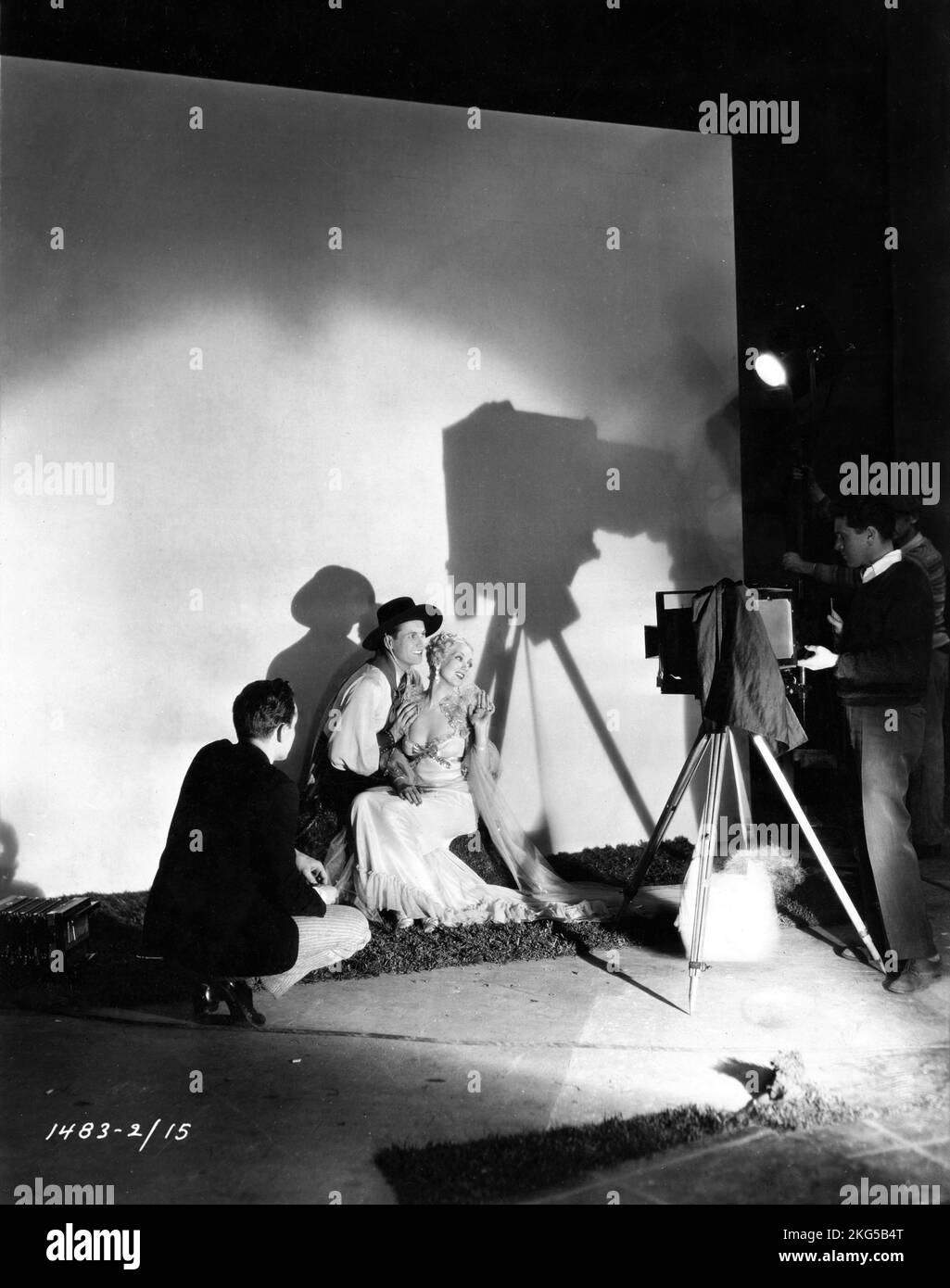 Still Photographer taking publicity stills of LANNY ROSS and ANN ...