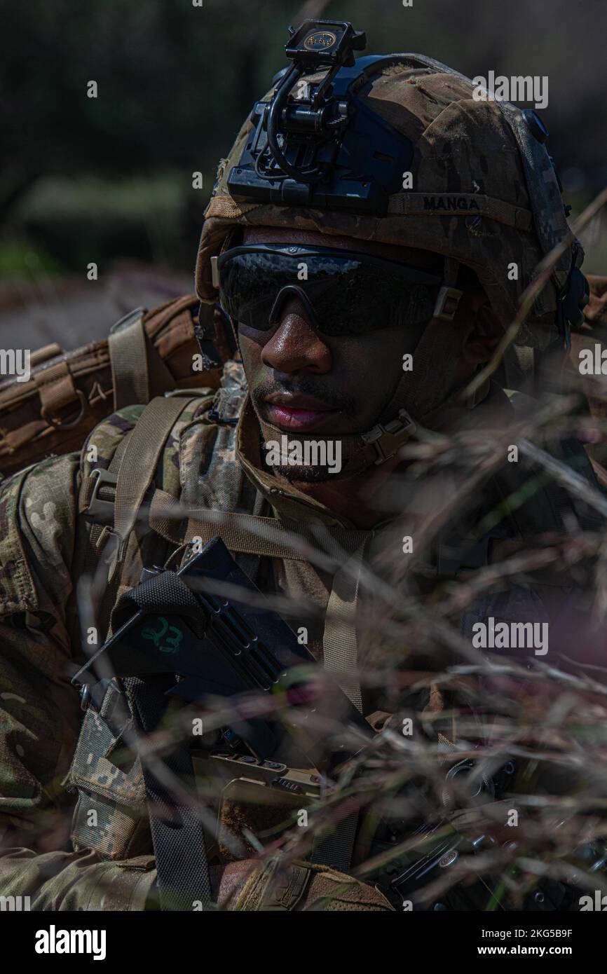 U.S. Army Soldiers from 1st Infantry Battalion, 21st Infantry Regiment ...