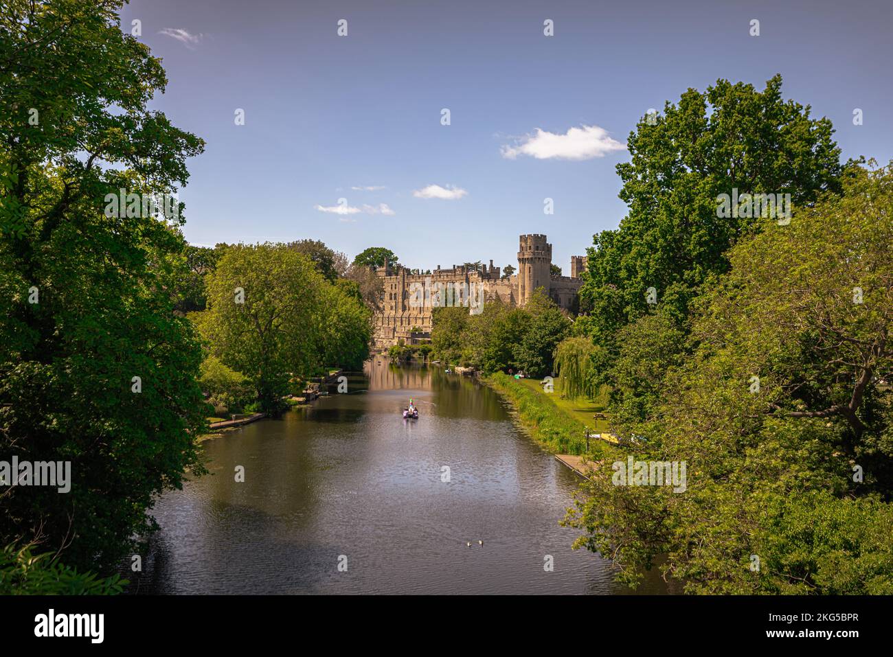 Warwick - May 27 2022: Epic Castle of Warwick, England Stock Photo - Alamy