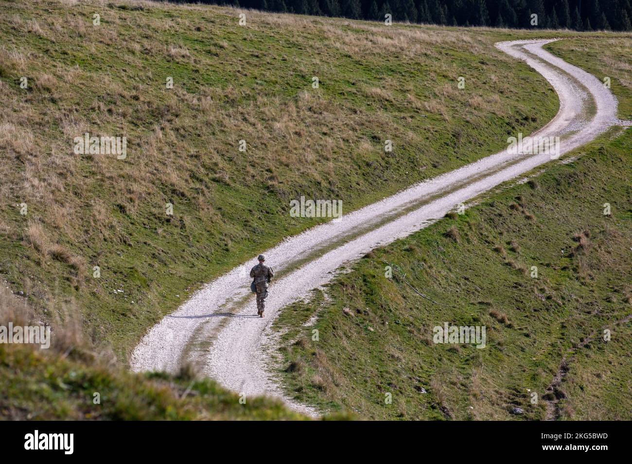 1st Lt. Liam McNeil, assigned to U.S. Army Southern European Task Force ...