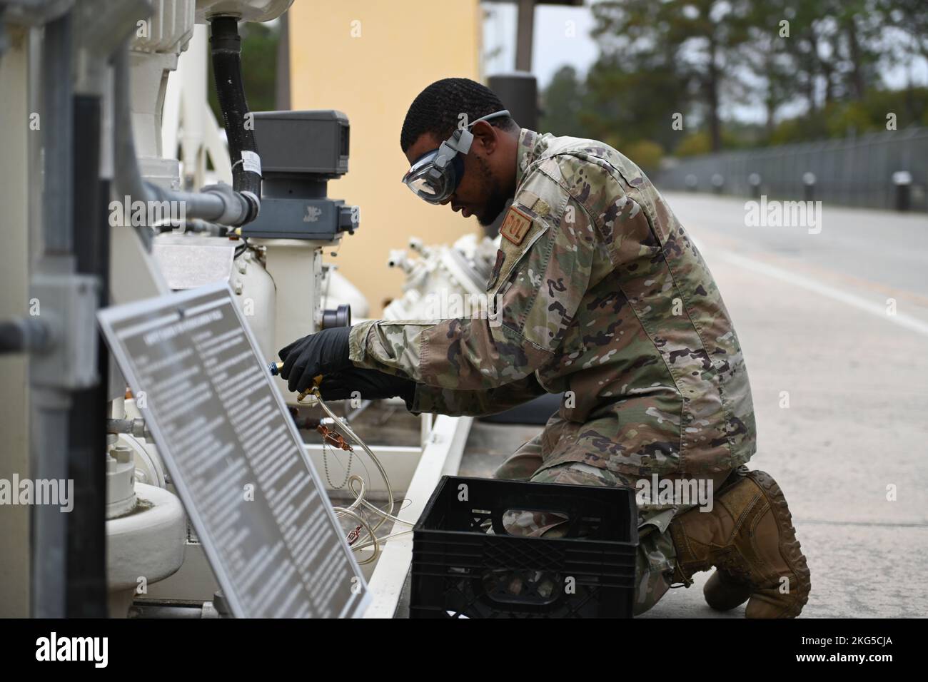 U.S. Air Force Senior Airman Demari Carr, 23rd Logistic Readiness ...