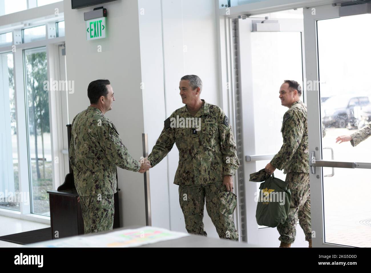 Rear Adm. Pete Garvin, commander, Naval Education and Training Command ...