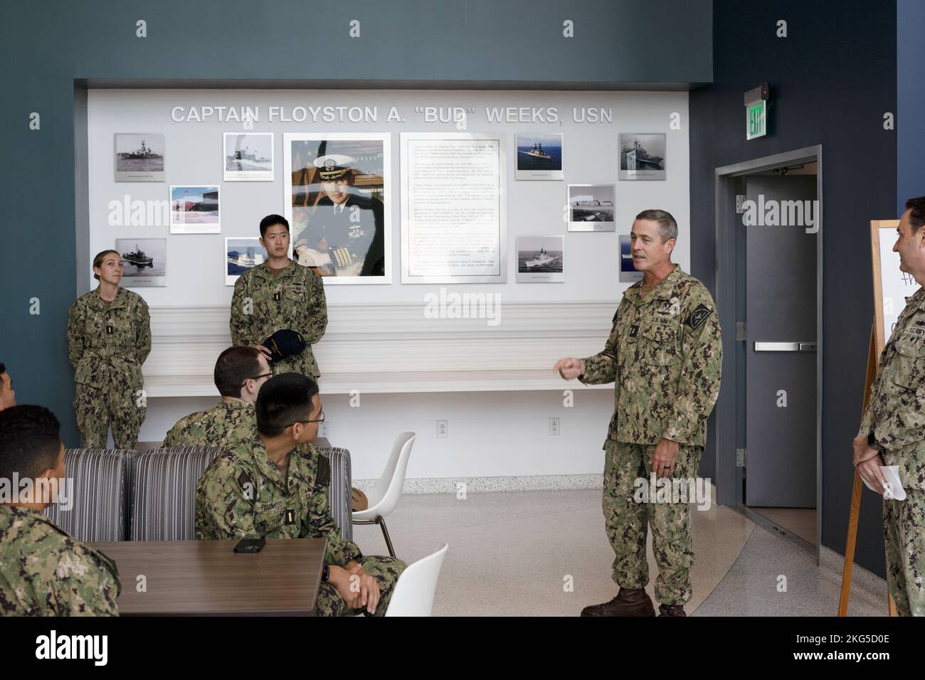 Rear Adm. Pete Garvin, commander, Naval Education and Training Command ...