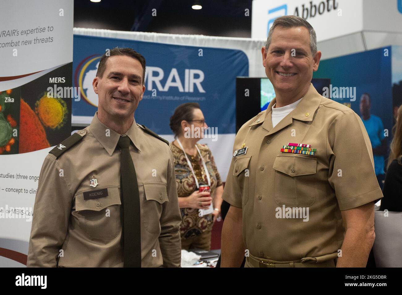 Col. Chad Koenig, Walter Reed Army Institute of Research, commander and ...