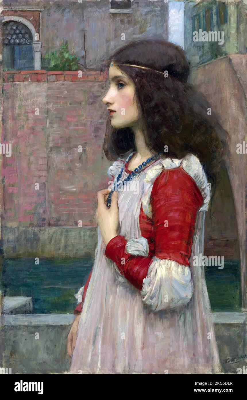 Juliet 1898, Painting by John William Waterhouse Stock Photo - Alamy