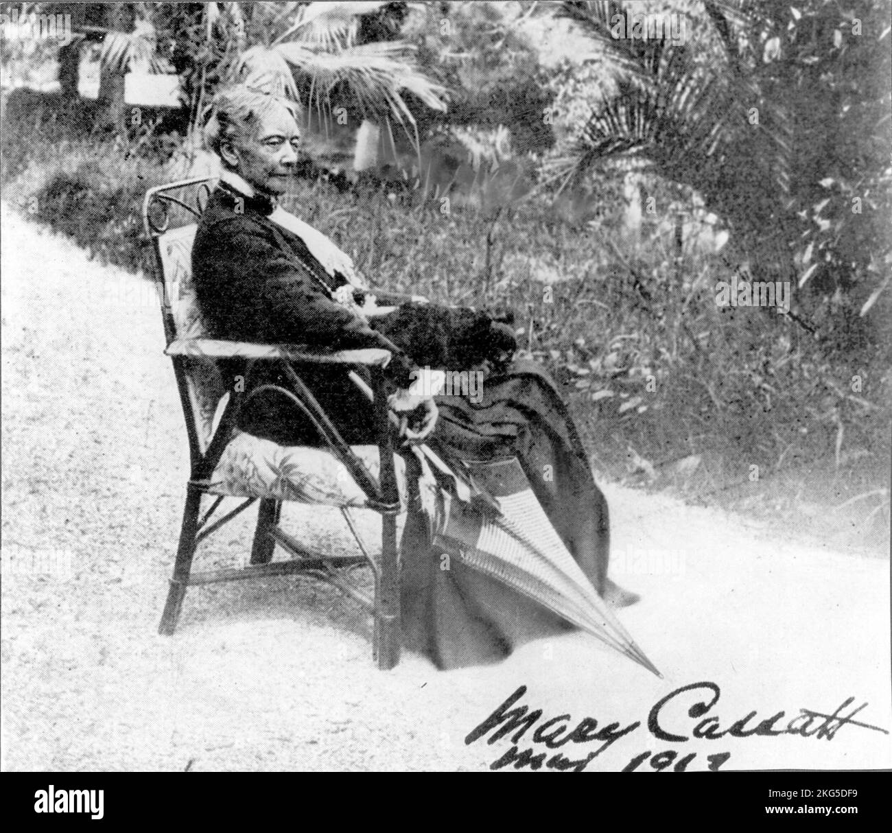 Mary Stevenson Cassatt (1844 – 1926) American painter Stock Photo - Alamy