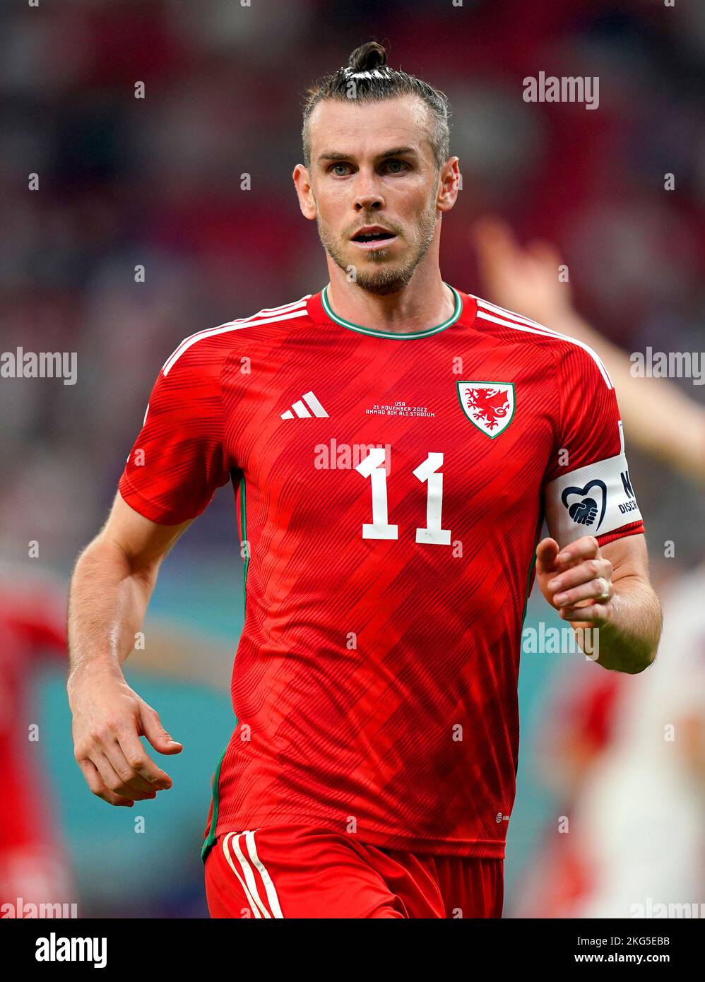 Wales' Gareth Bale during the FIFA World Cup Group B match at the Ahmad ...