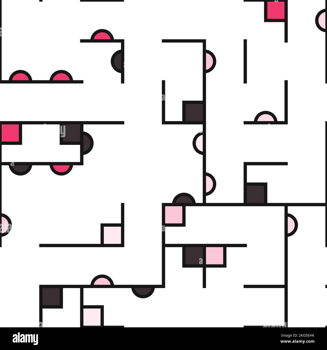 Decorative diagrame color geometric background illustration Stock ...