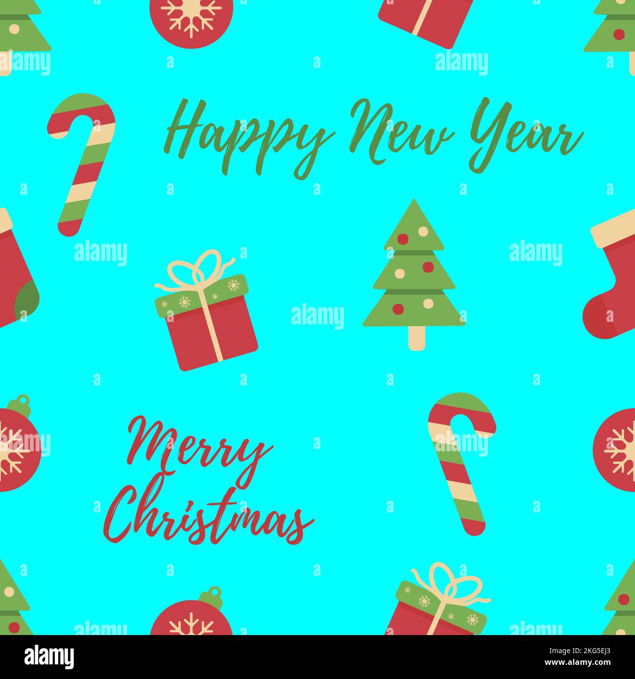 Sweet holiday symbols Stock Vector Images - Alamy