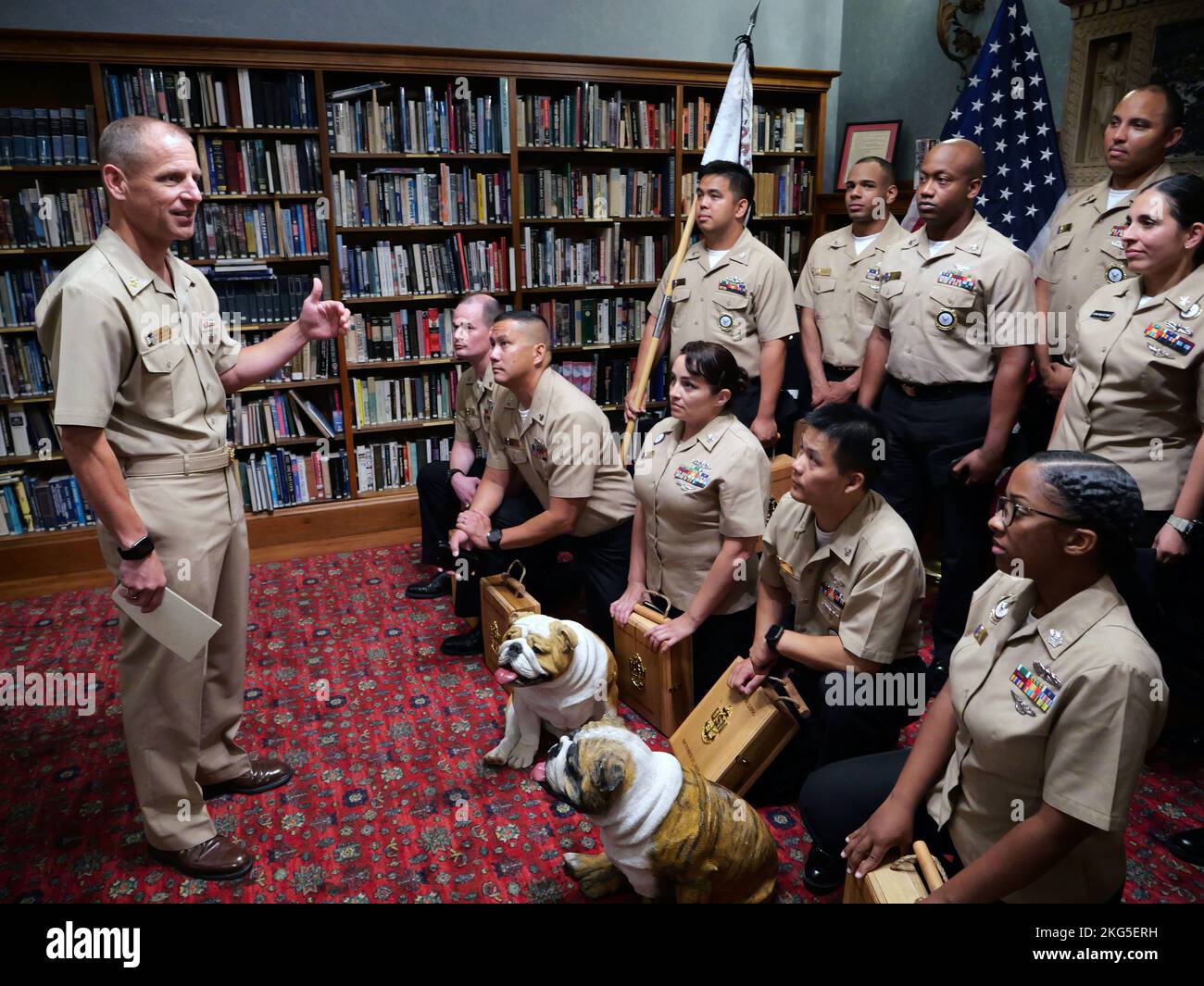 SAN FRANCISCO (October 4, 2022) – Fleet Master Chief Trenton Schmidt ...