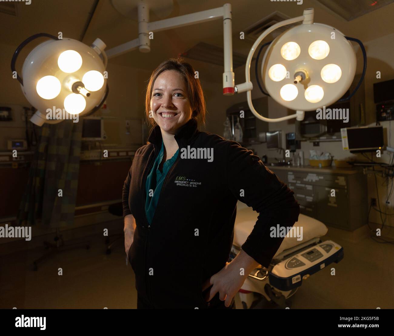 Erin Lefel, from Milwaukee, a physician assistant in Walter Reed ...