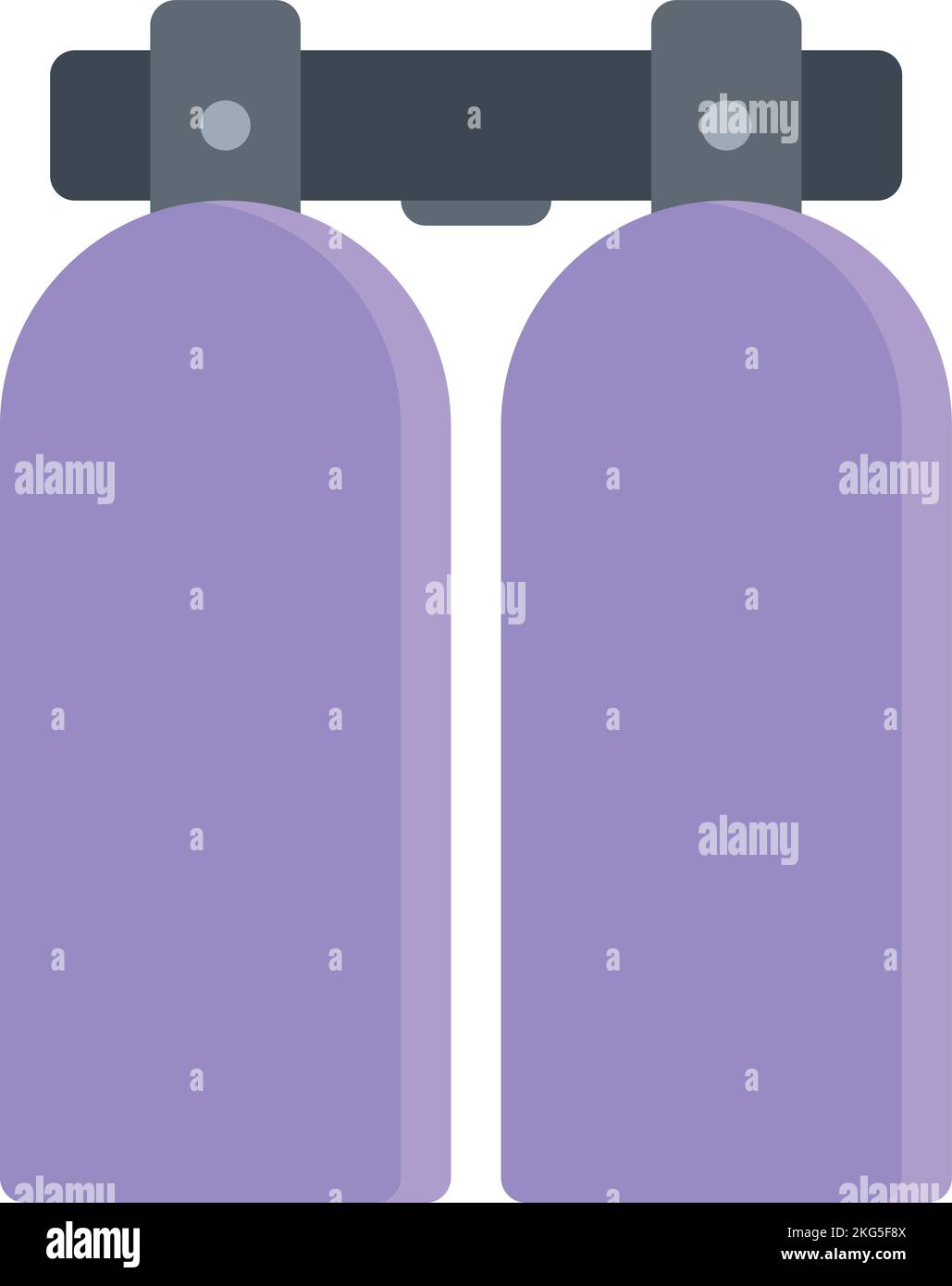 beach and camping icons, diving air tanks Stock Vector Image & Art - Alamy