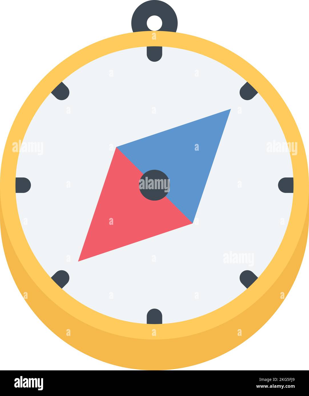 beach and camping icons, compass Stock Vector Image & Art - Alamy