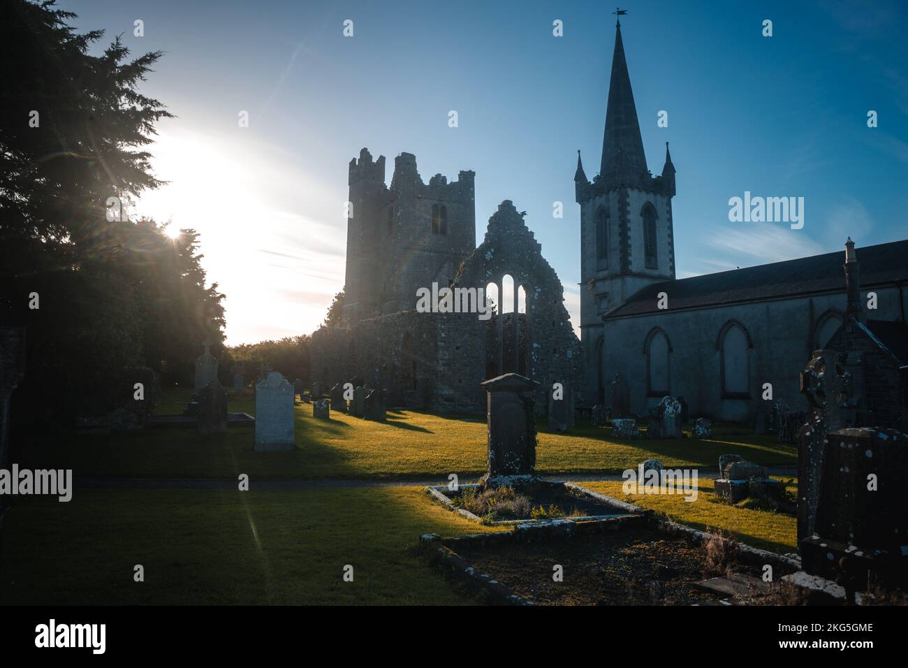 St Mary's Abbey in Duleek, Ireland Stock Photo - Alamy
