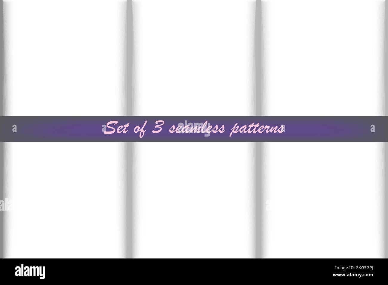 Mockup in the form of rolled rolls with lettering and line in trendy ...