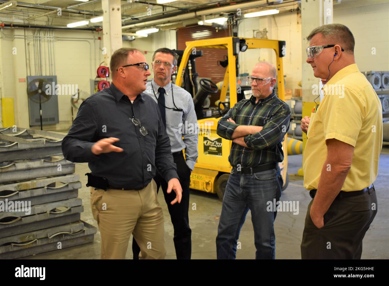A team from the U.S. Army Close Combat Systems division recently toured ...