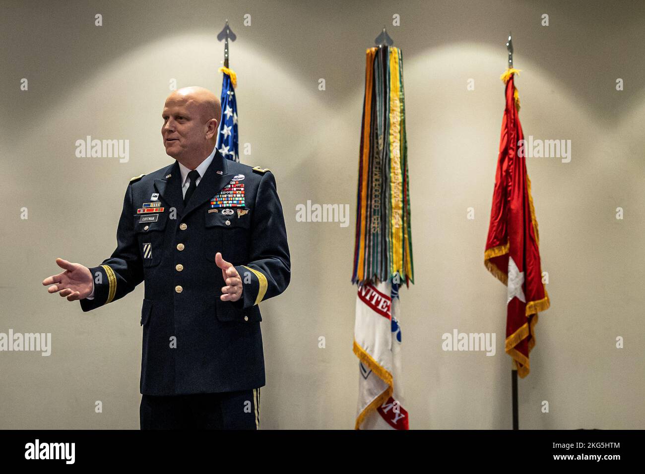 LTG Ross Coffman, Deputy Commanding General, Army Futures Command, is ...