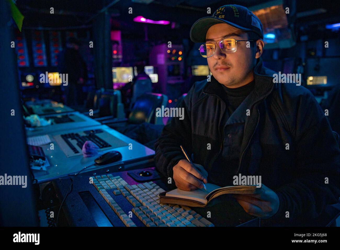 SEA OF JAPAN (Oct. 5, 2022) Fire Controlman Seaman Mario Regil, from ...