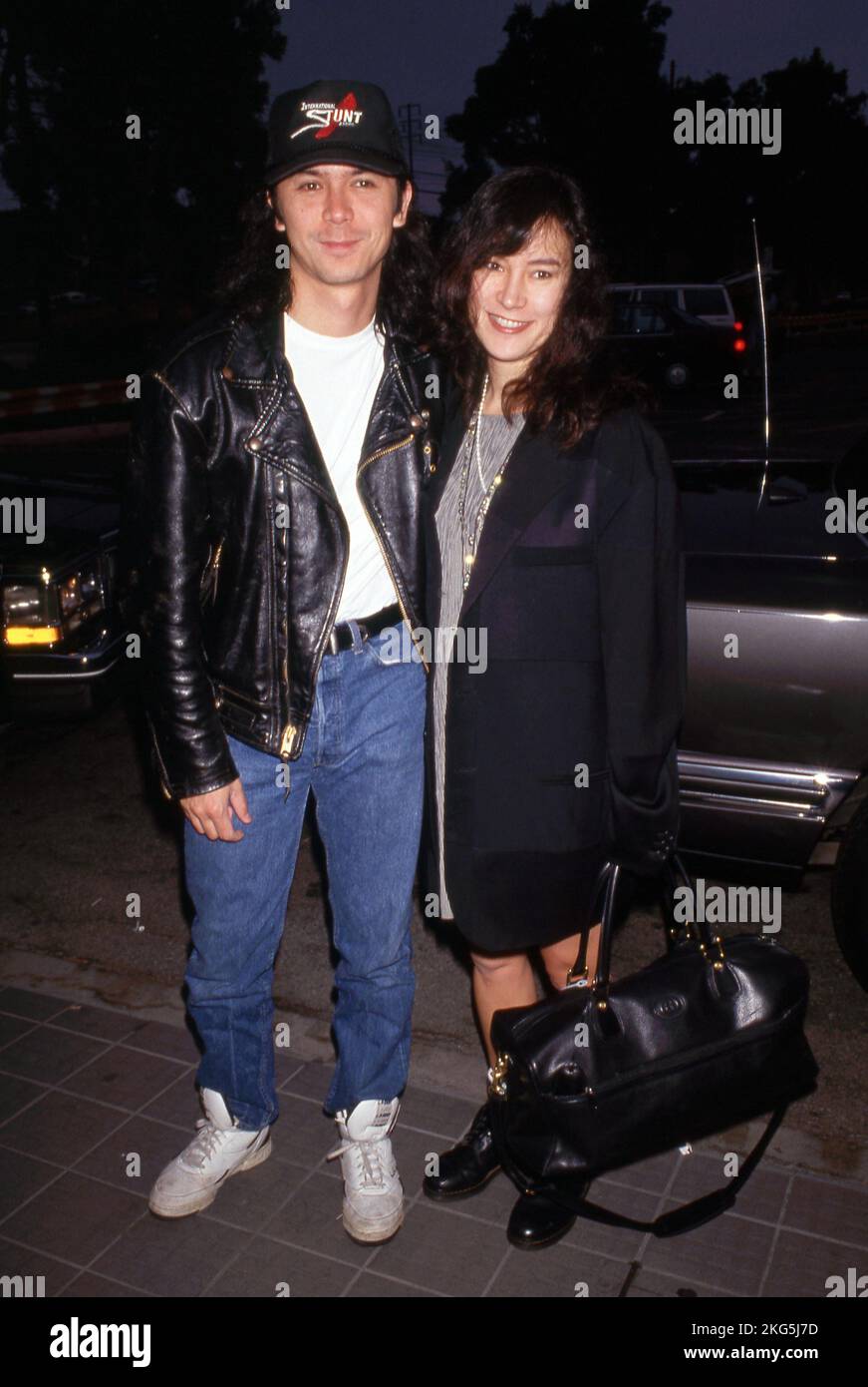 Jennifer Tilly and Lou Diamond Phillips 1993 Credit: Ralph Dominguez ...