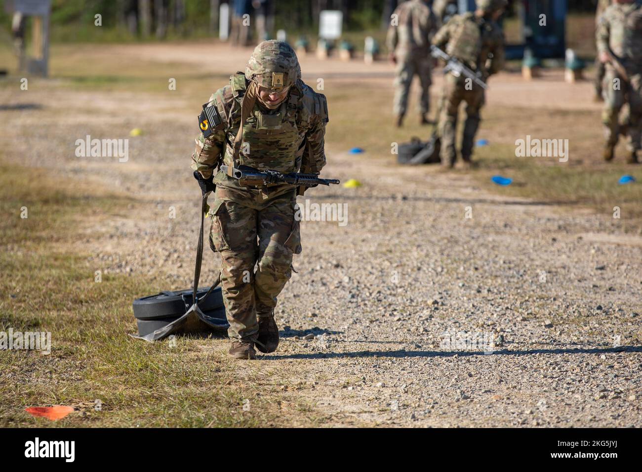 Spc. Coy Anderson of Squad 5, representing the U.S Army Special ...