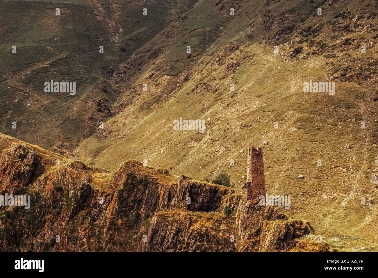 Vainakh tower architecture hi-res stock photography and images - Alamy