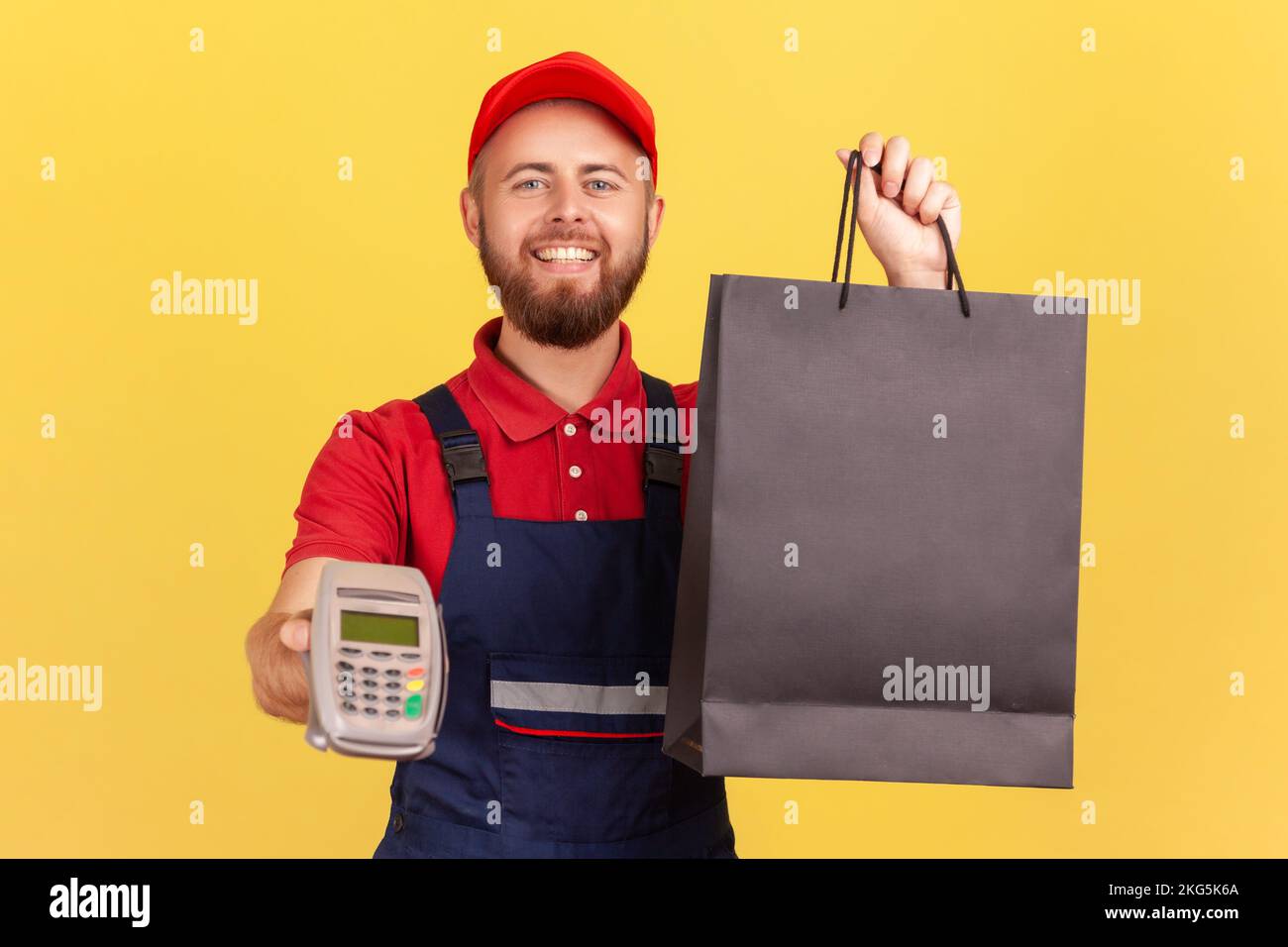 Man giving an order hi-res stock photography and images - Alamy