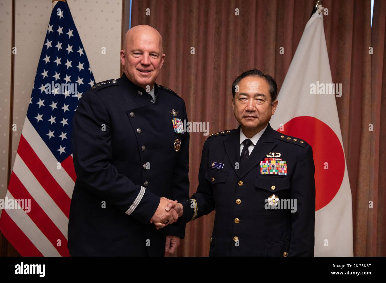 TOKYO (Oct. 5, 2022) U.S. Space Force Gen. John W. Raymond, Chief of ...