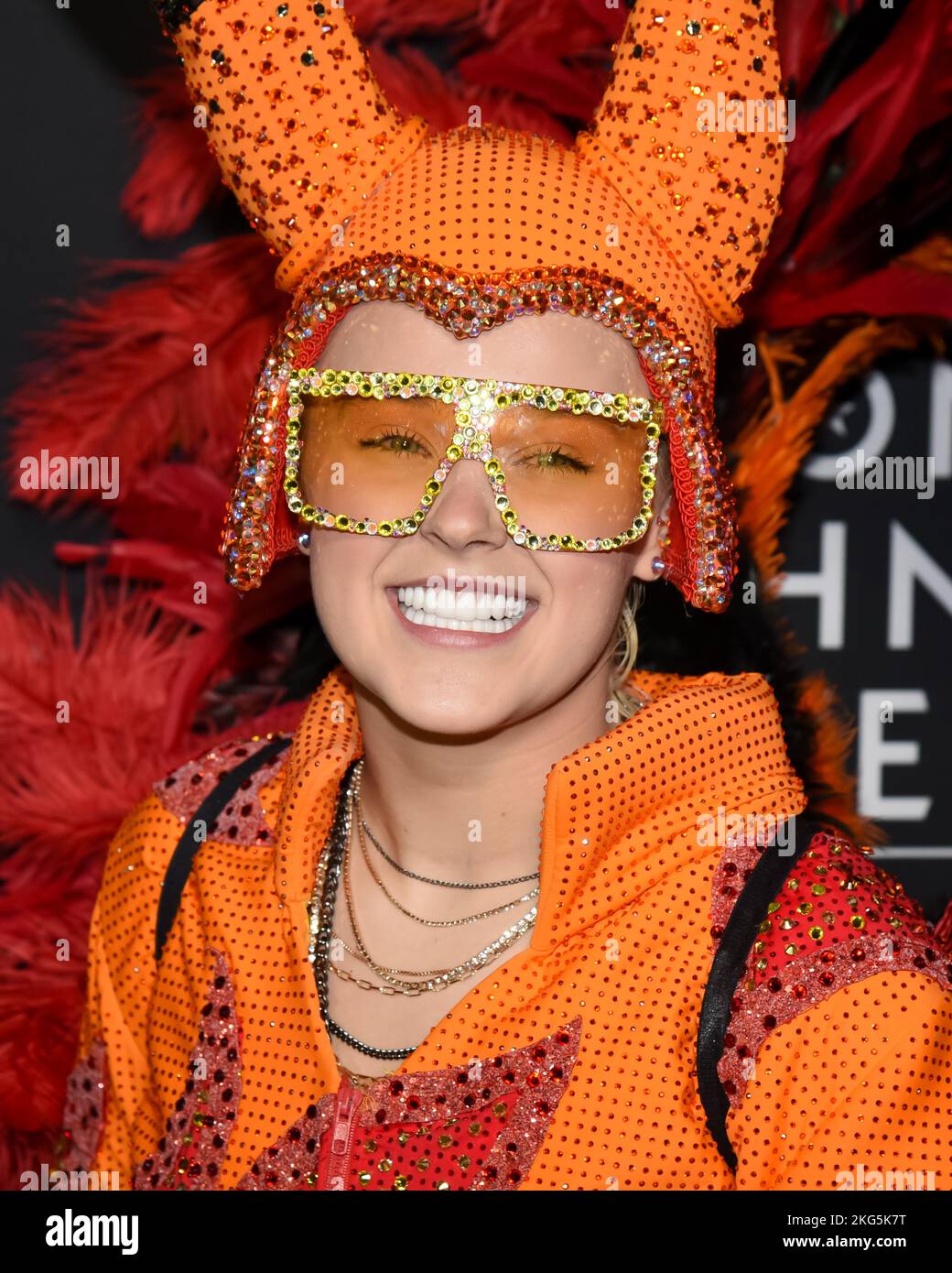 November 20, 2022, Los Angeles, California, USA: JoJo Siwa attends the ...