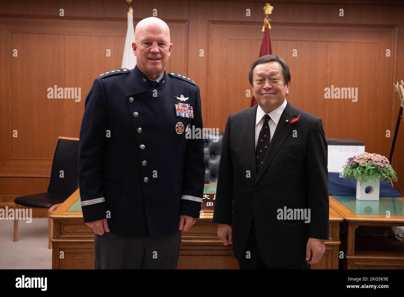 TOKYO (Oct. 5, 2022) U.S. Space Force Gen. John W. Raymond, Chief of ...