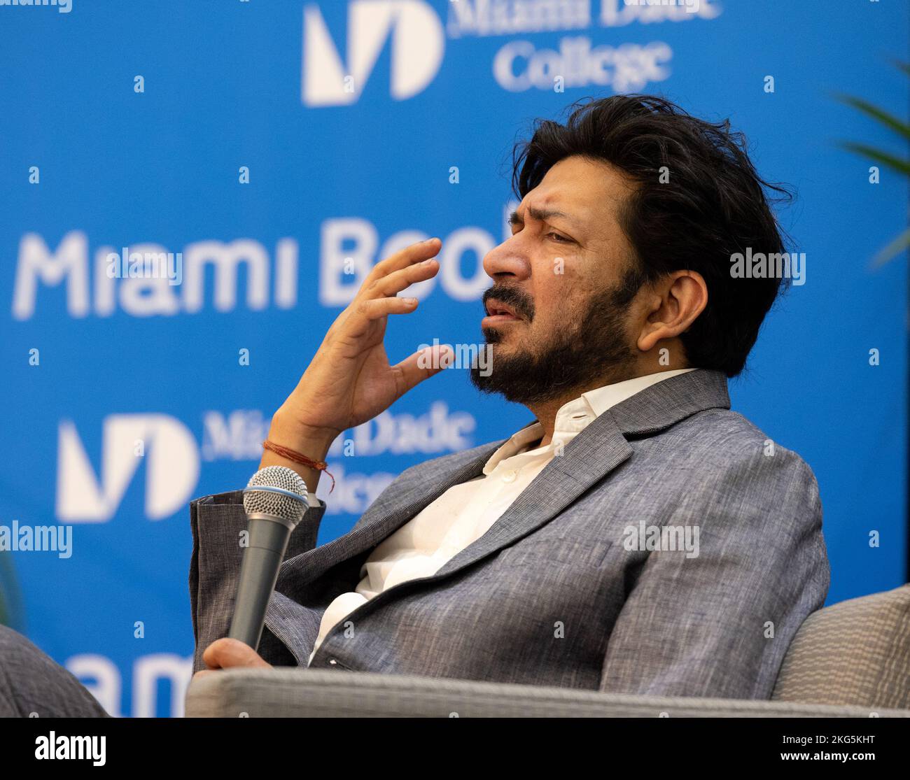 MIAMI, FL-NOV 20: Dr. Mikkael Sekeres is seen during the Miami Book ...