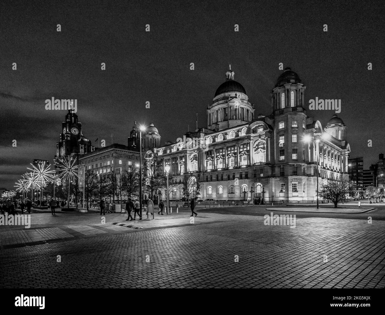 Street scenes in the port city of Liverpool seen here from the Pier ...