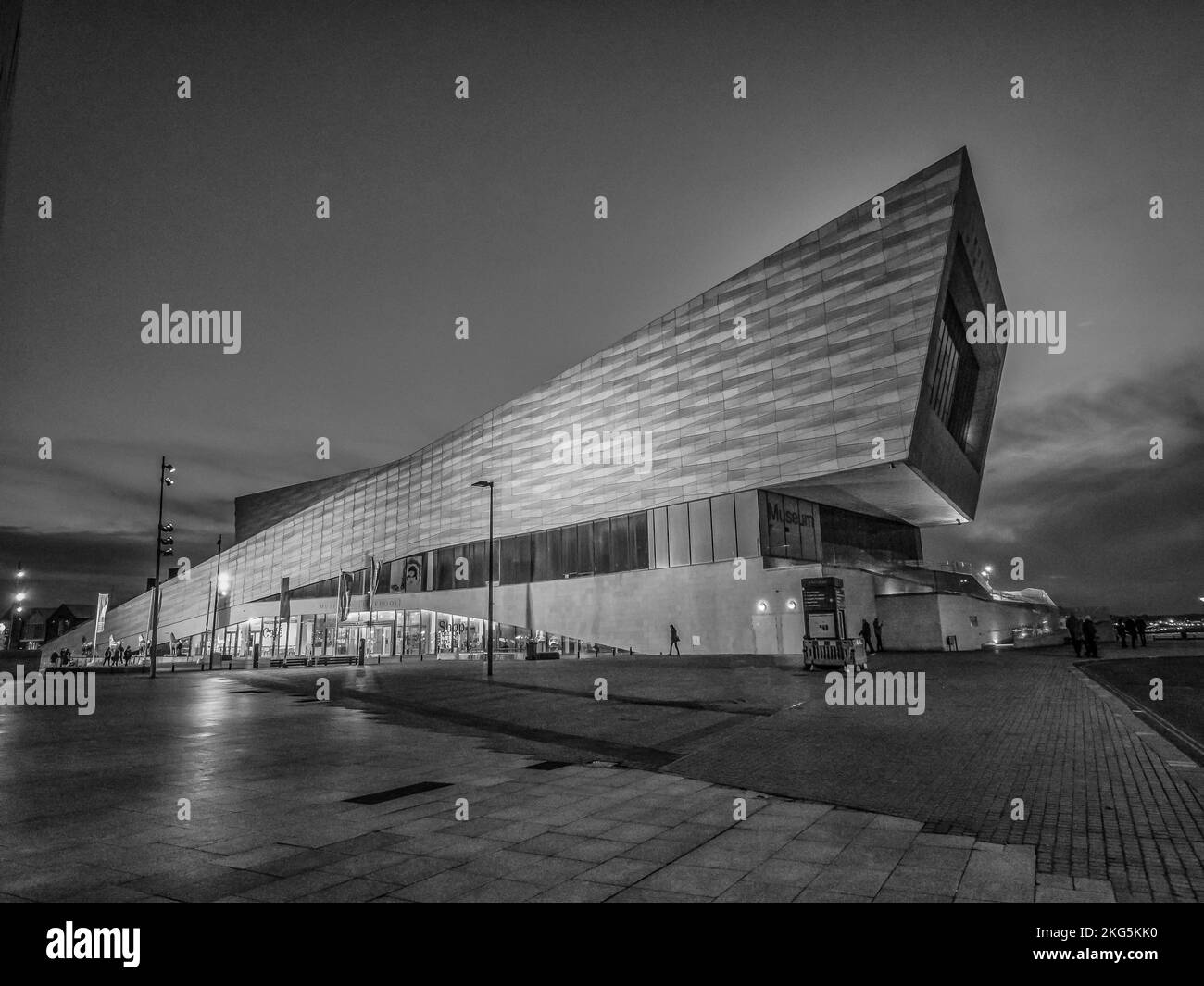 Street scenes in the port city of Liverpool, seen here along Pier Head ...