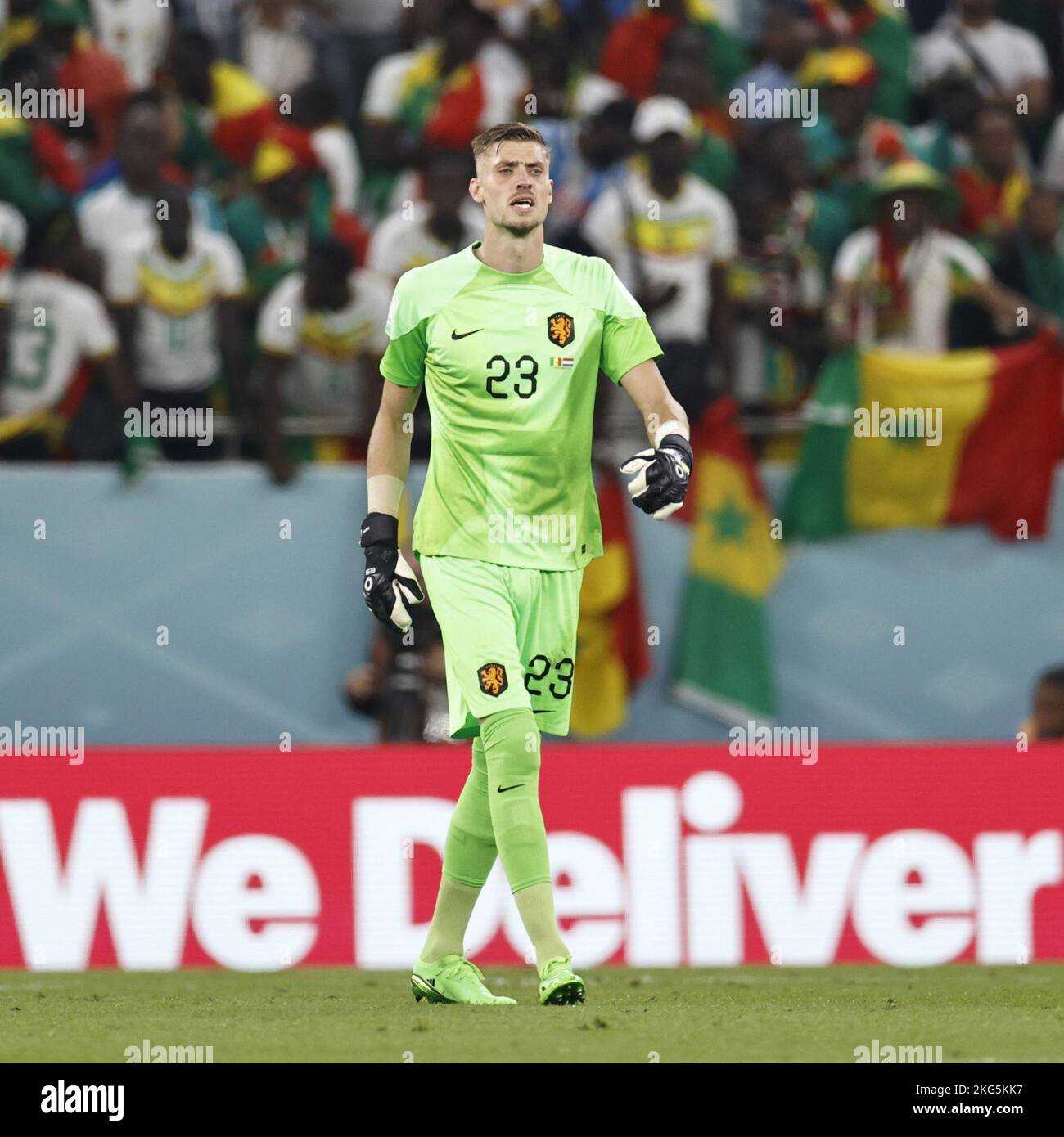 Doha, Qatar. 21st Nov, 2022. DOHA - Holland goalkeeper Andries Noppert ...