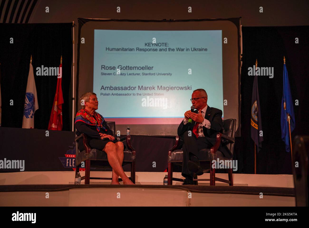 SAN FRANCISCO (Oct. 5, 2022) – Ambassador Marek Magierowski, right, the ...