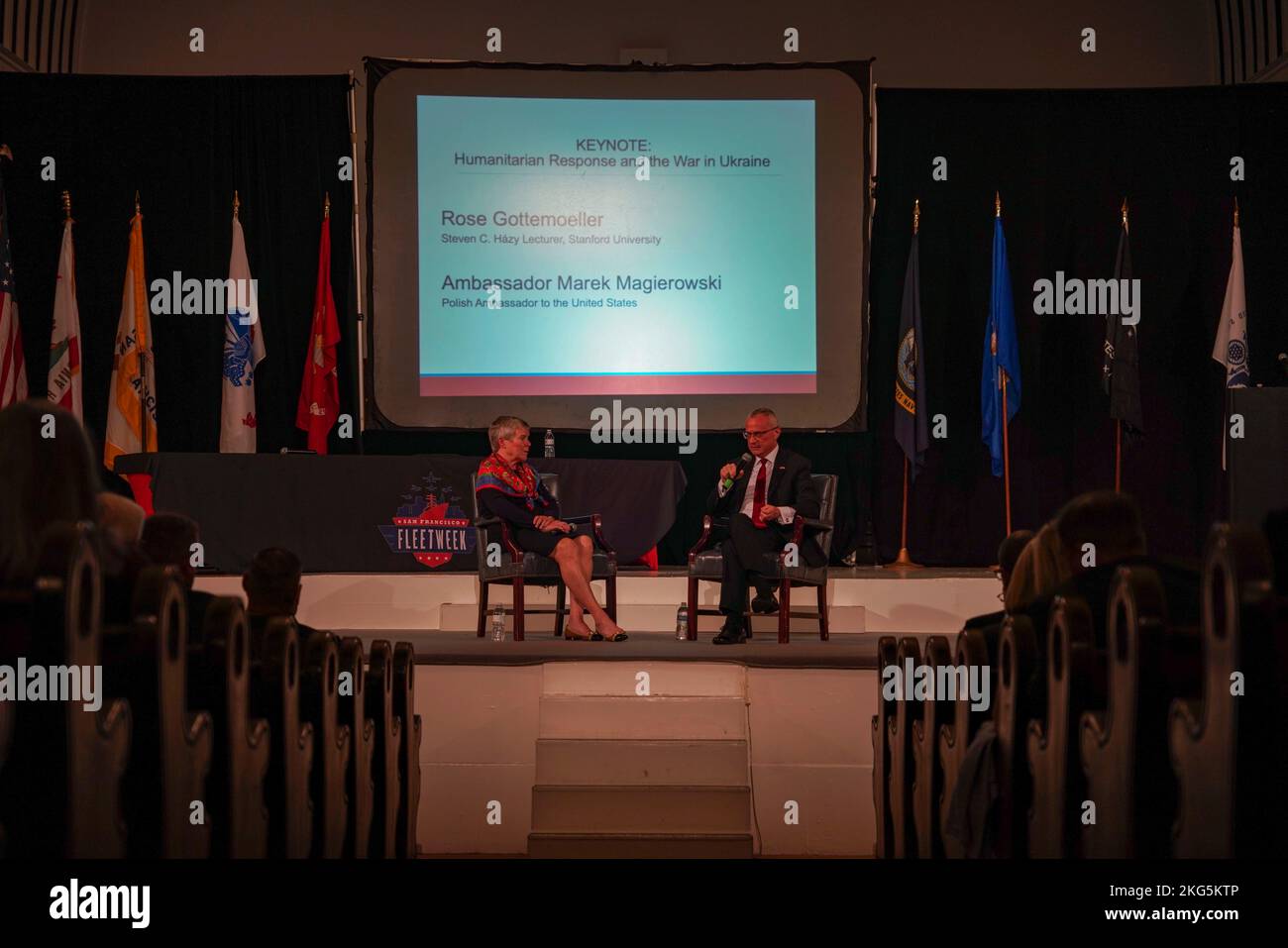 SAN FRANCISCO (Oct. 5, 2022) – Ambassador Marek Magierowski, right, the ...