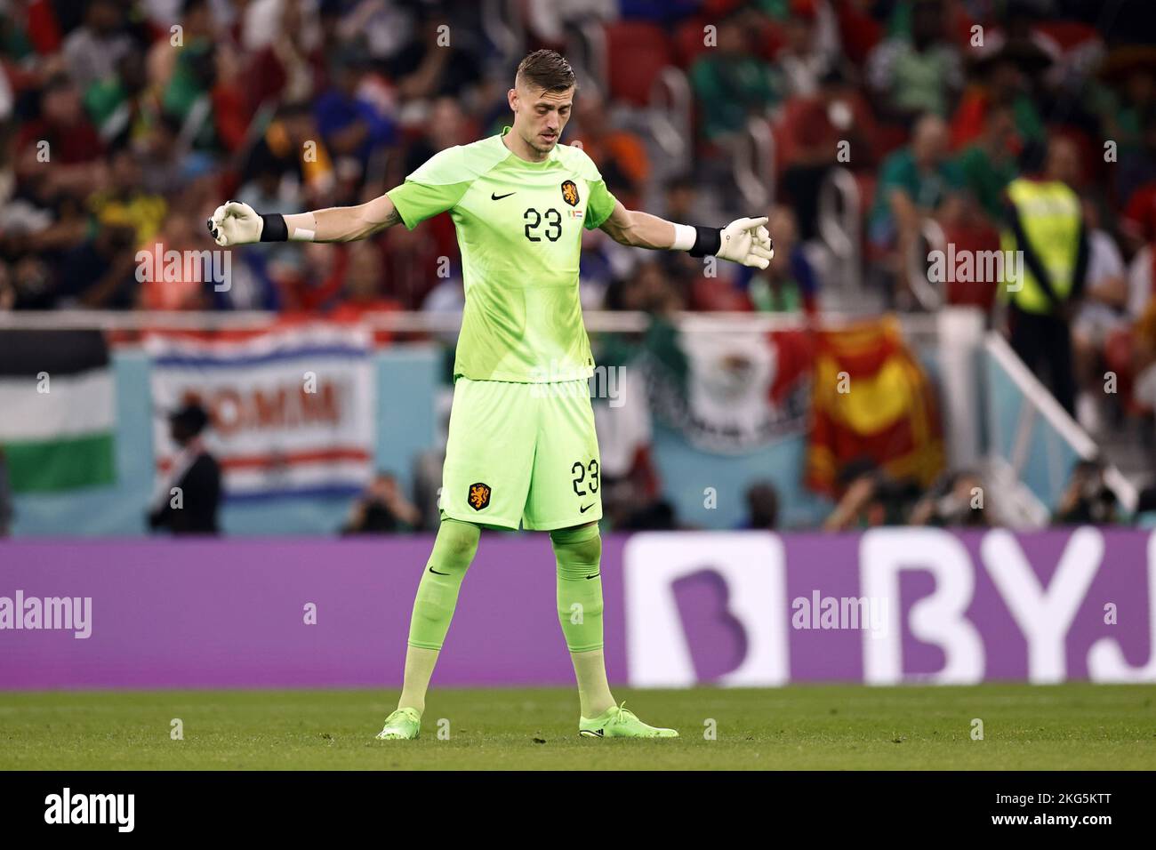 Doha, Qatar. 21st Nov, 2022. DOHA - Holland goalkeeper Andries Noppert ...