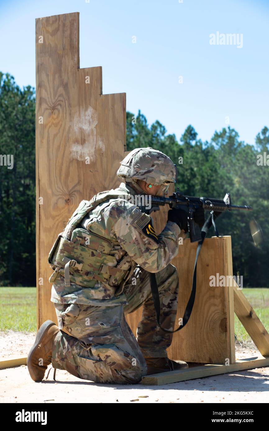 U.S. Sgt. Jackie Payne, representing the U.S Army Futures Command ...