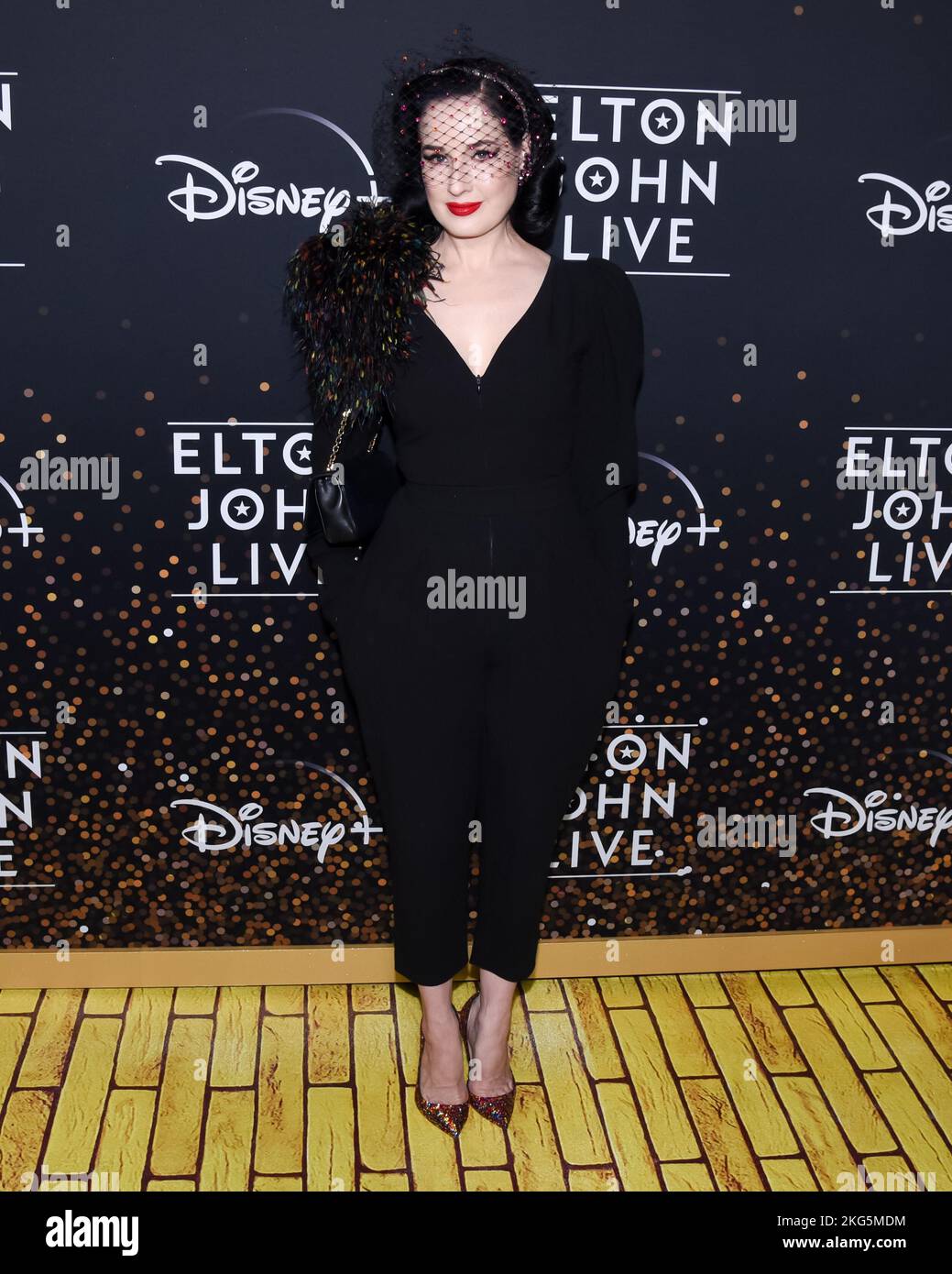 November 20, 2022, Los Angeles, California, USA: Dita Von Teese attends ...