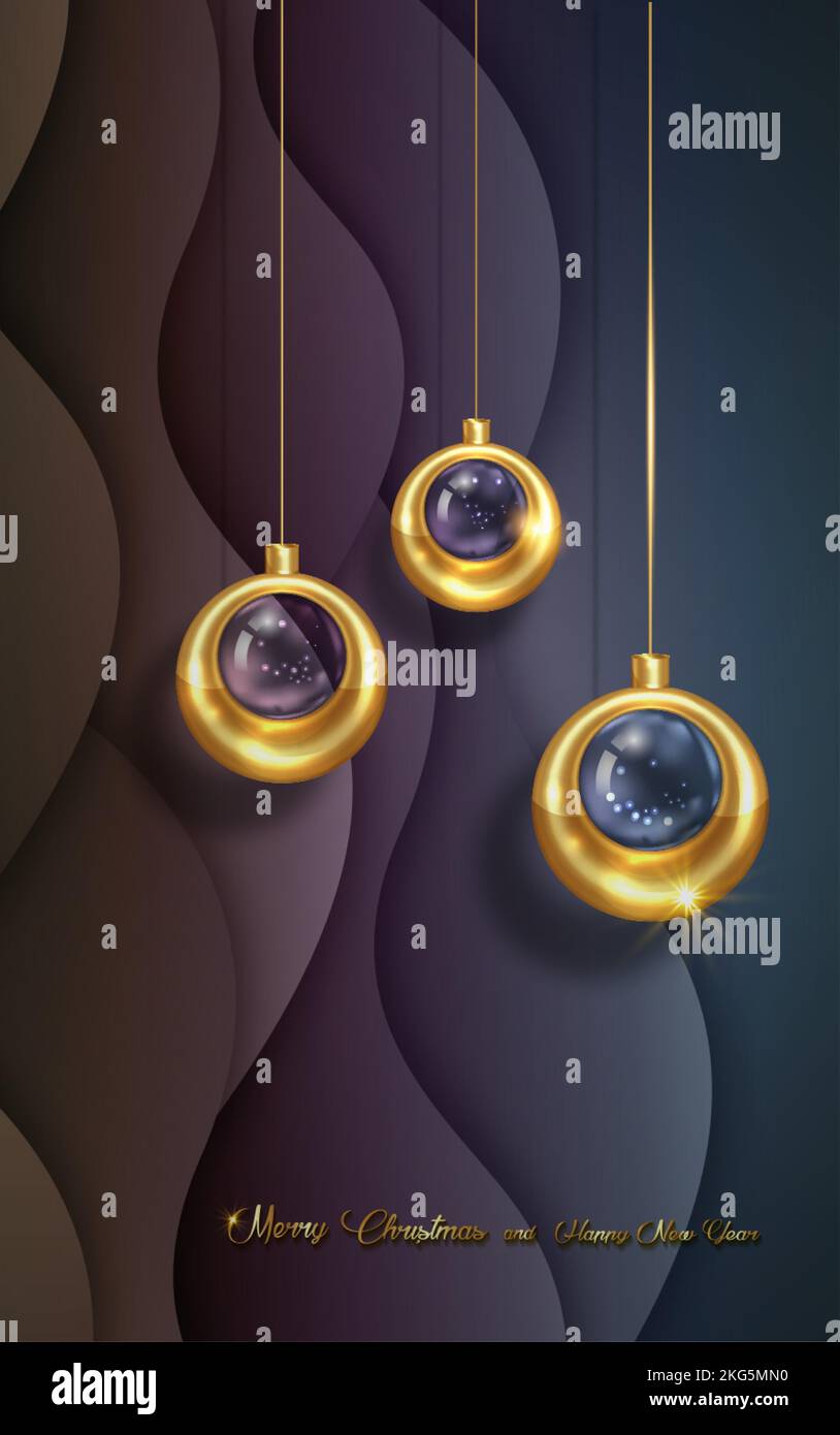 Vertical christmas new year Stock Vector Images - Alamy