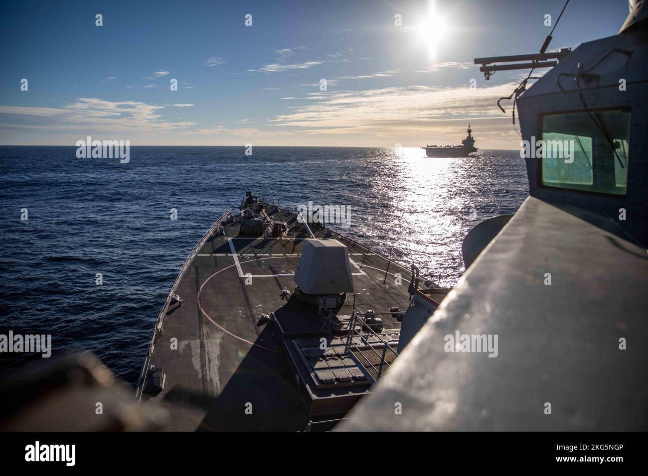 MEDITERRANEAN SEA (Nov. 17, 2022) The Arleigh Burke-class guided ...