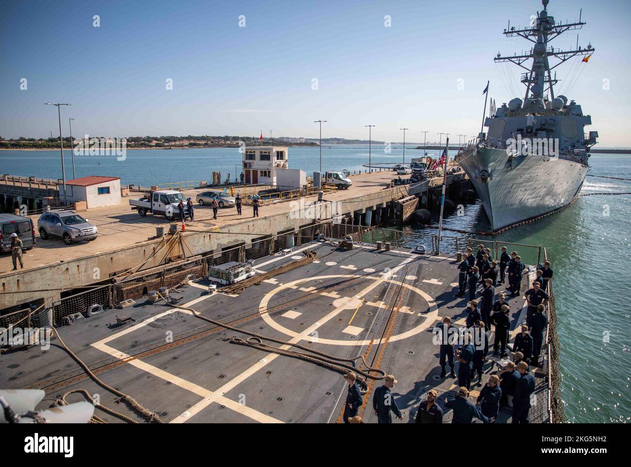 NAVAL STATION ROTA, Spain (Nov. 7, 2022) The Arleigh Burke-class guided ...