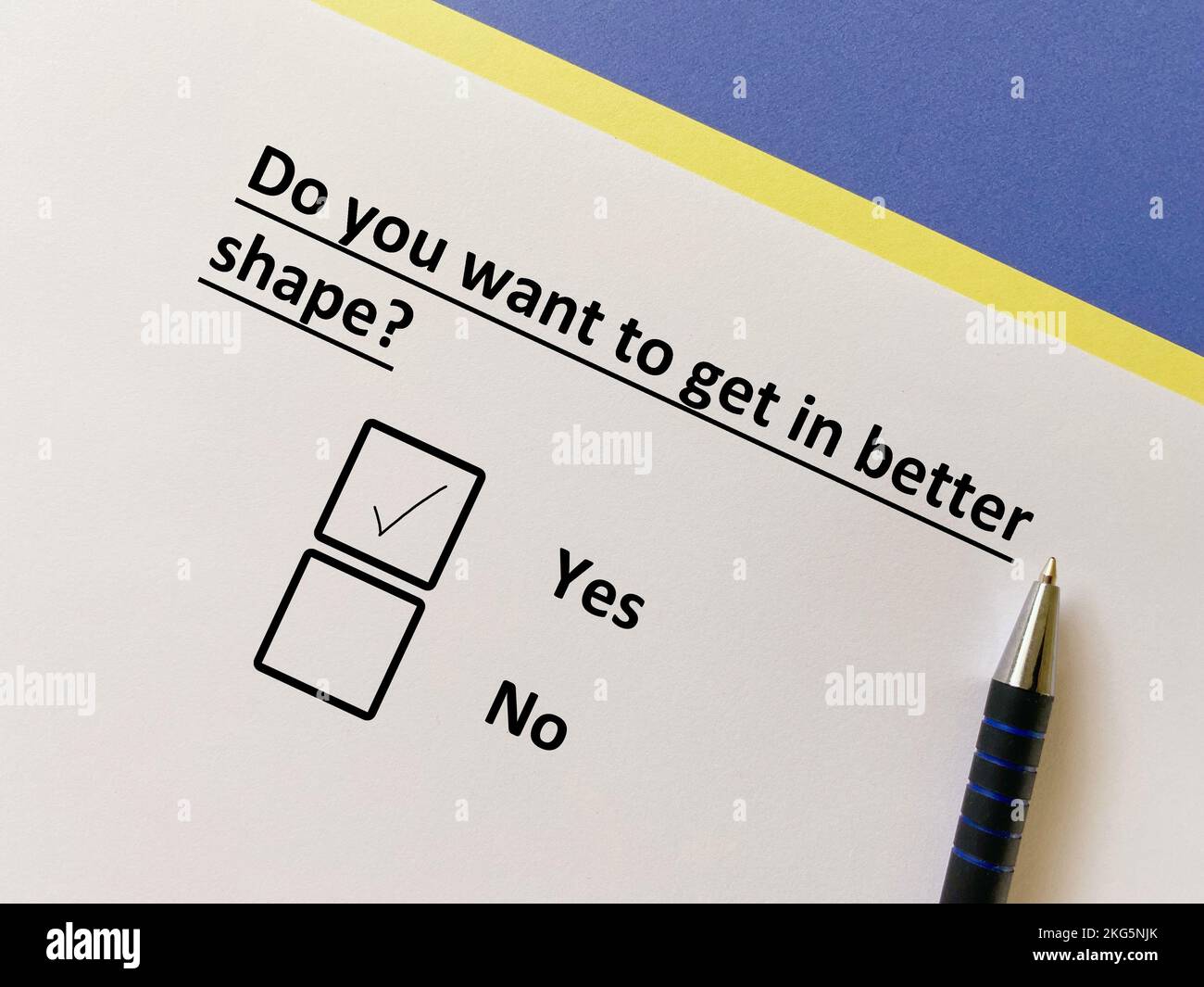 One person is answering question about diet. He wants to get in better ...