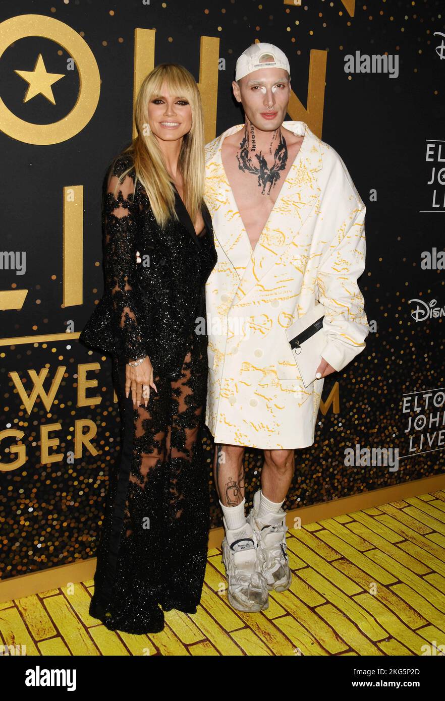 Los Angeles, California, USA. 20th Nov, 2022. (L-R) Heidi Klum and ...