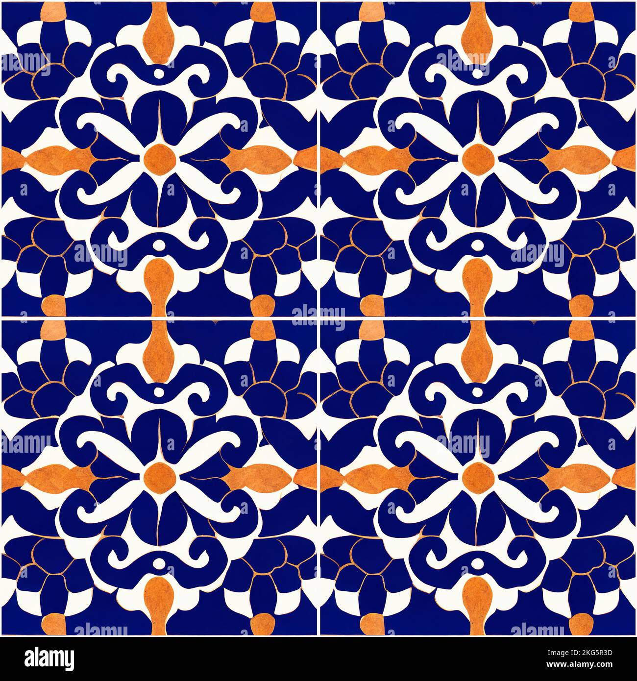 Vector tile seamless pattern hi-res stock photography and images - Alamy