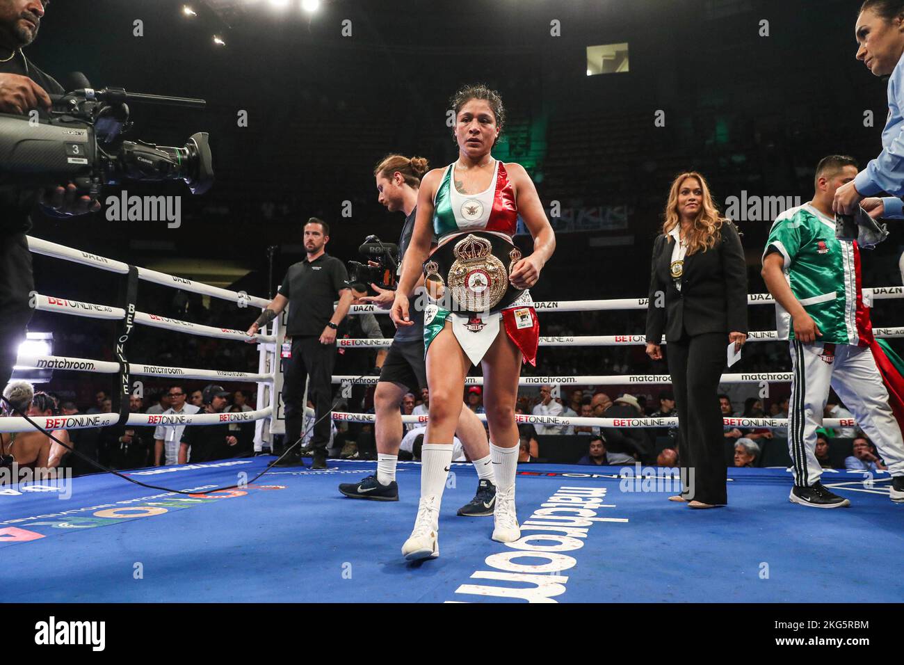 HERMOSILLO, MEXICO - SEPTEMBER 03: Érika 'Dinamita' Cruz (celebrate ...