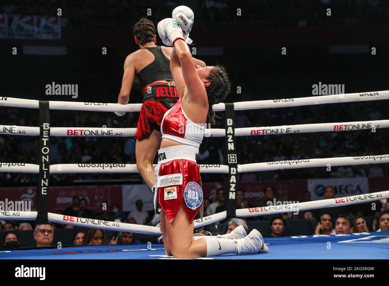HERMOSILLO, MEXICO - SEPTEMBER 03: Érika 'Dinamita' Cruz (celebrate ...
