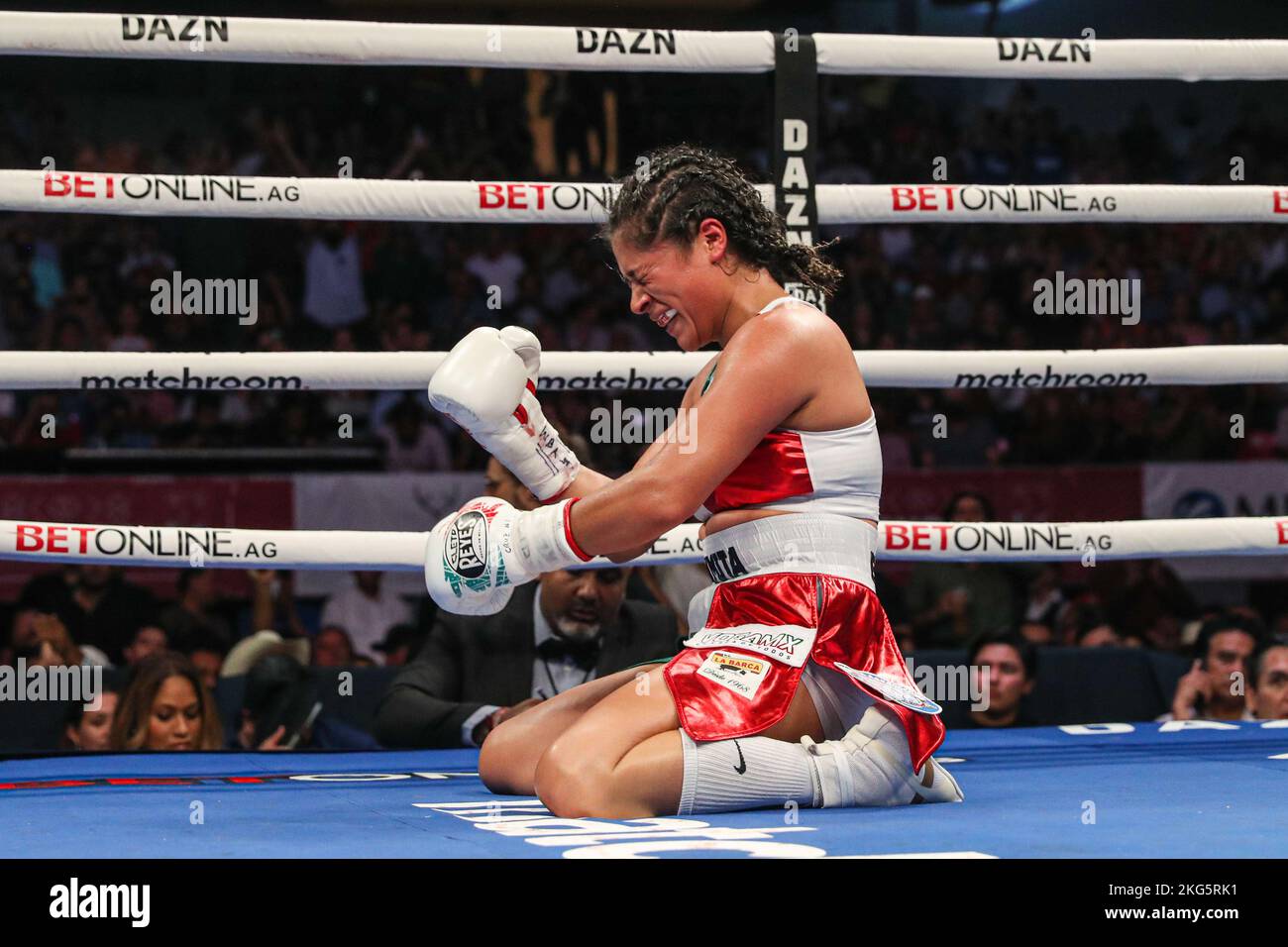 HERMOSILLO, MEXICO - SEPTEMBER 03: Érika 'Dinamita' Cruz (celebrate ...