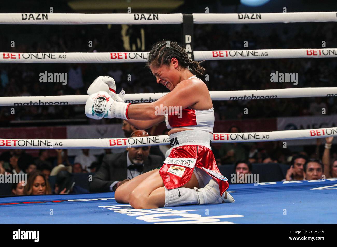 HERMOSILLO, MEXICO - SEPTEMBER 03: Érika 'Dinamita' Cruz (celebrate ...