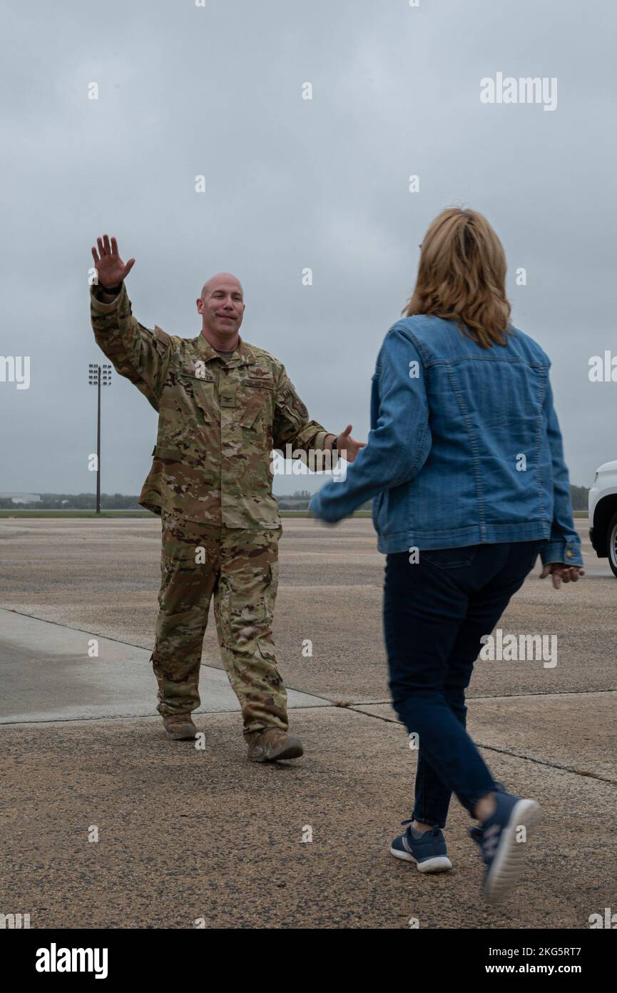 U.S. Air Force Col. Robert McAllister, 87th Air Base Wing Vice ...
