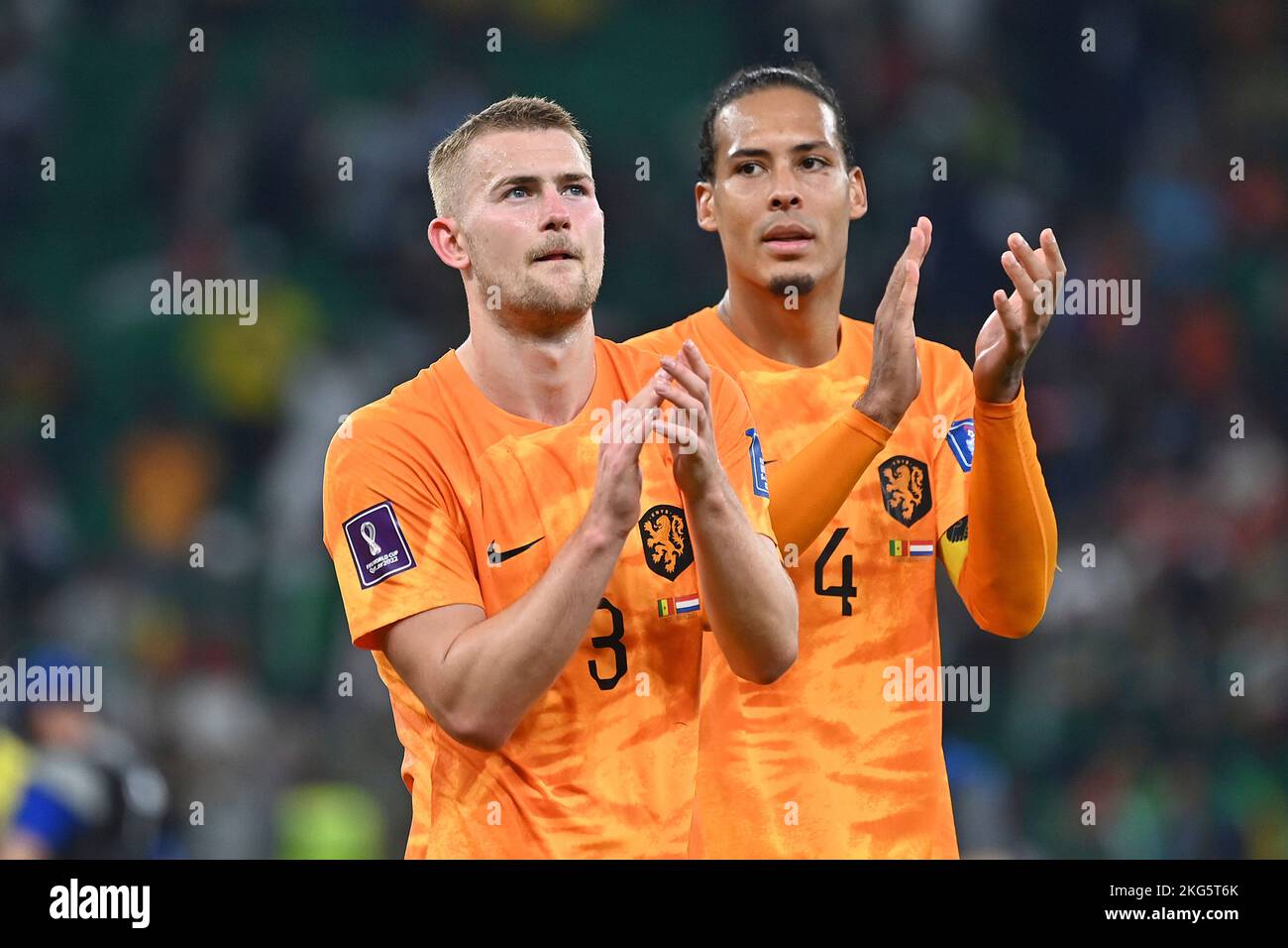 Doha, Katar. 21st Nov, 2022. final jubilation Matthijs DE LIGT (NED ...